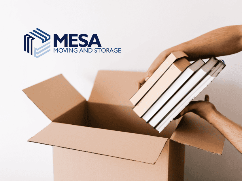 Properly Packing & Moving Books Guide | Mesa